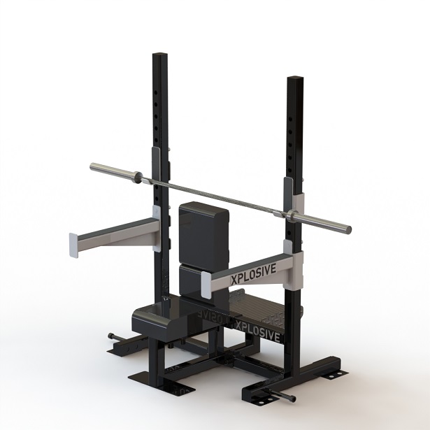 XPLOSIVE STRENGTH-LCA QUARD RACKS