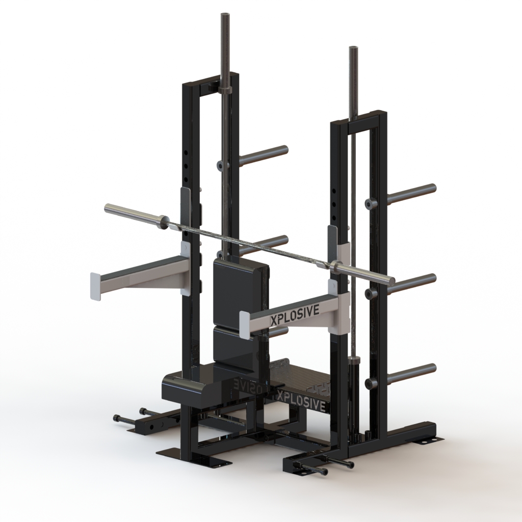 XPLOSIVE STRENGTH-LCA QUARD RACKS